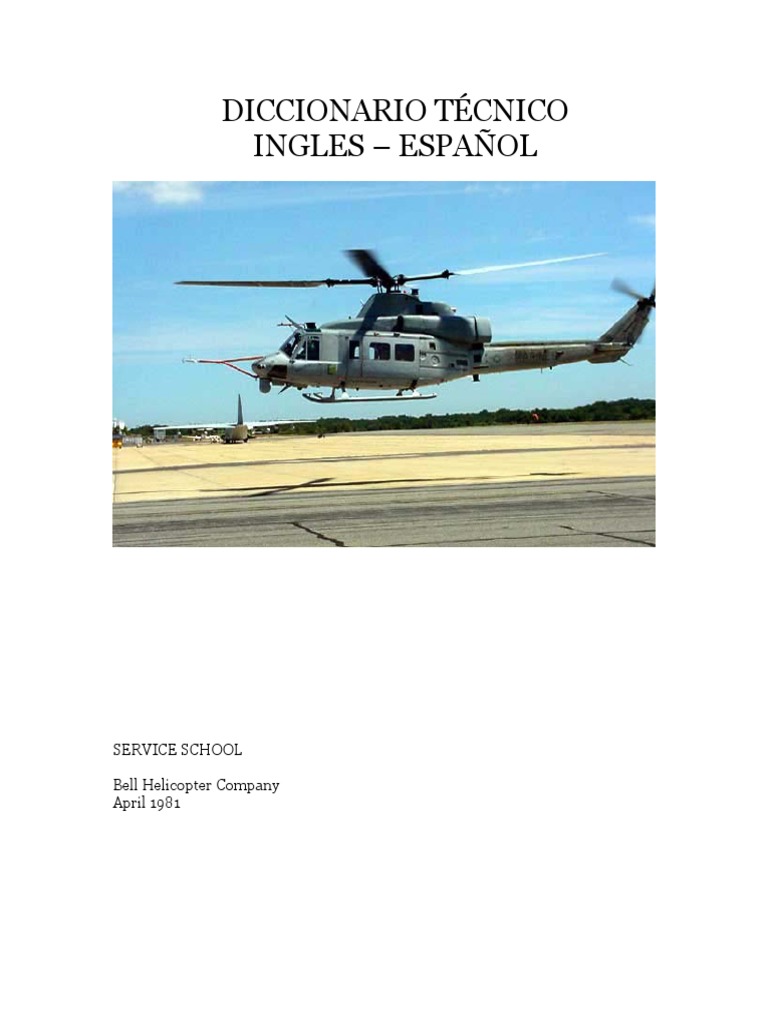 Bell Helicopter Aviation Dictionary | PDF | Ingeniería mecánica ...