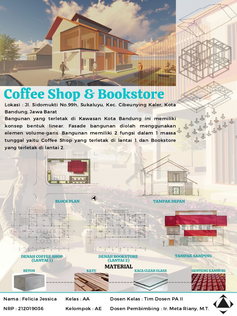 Portofolio Coffee Shop & Book Store | PDF