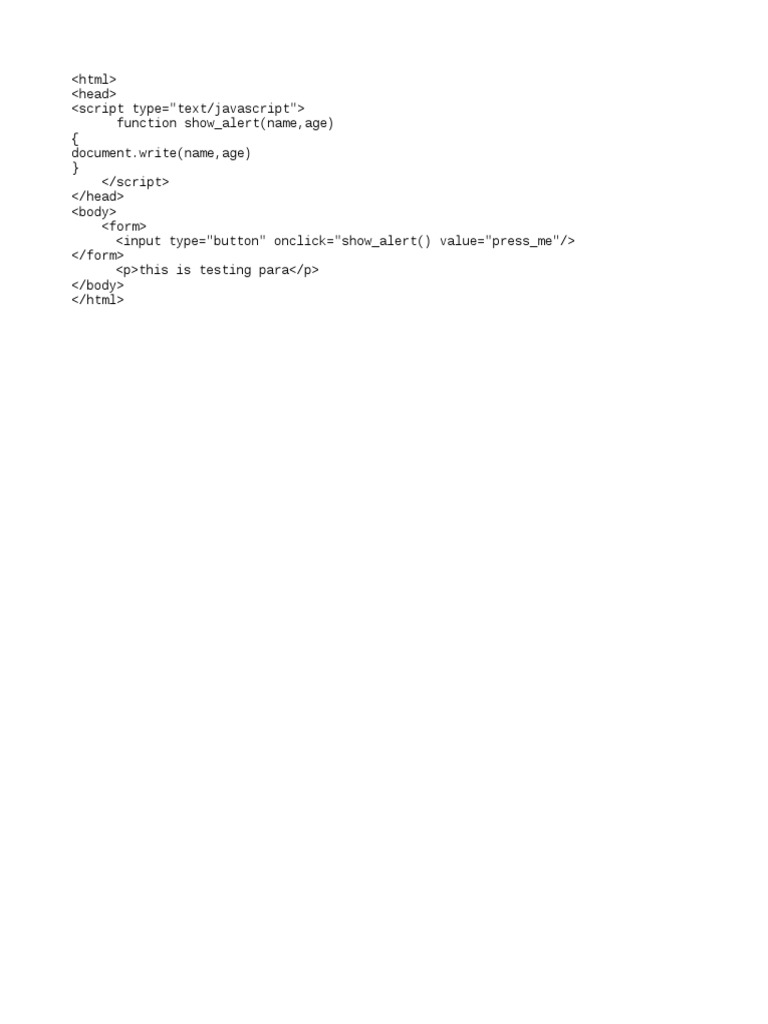 Script Function | PDF