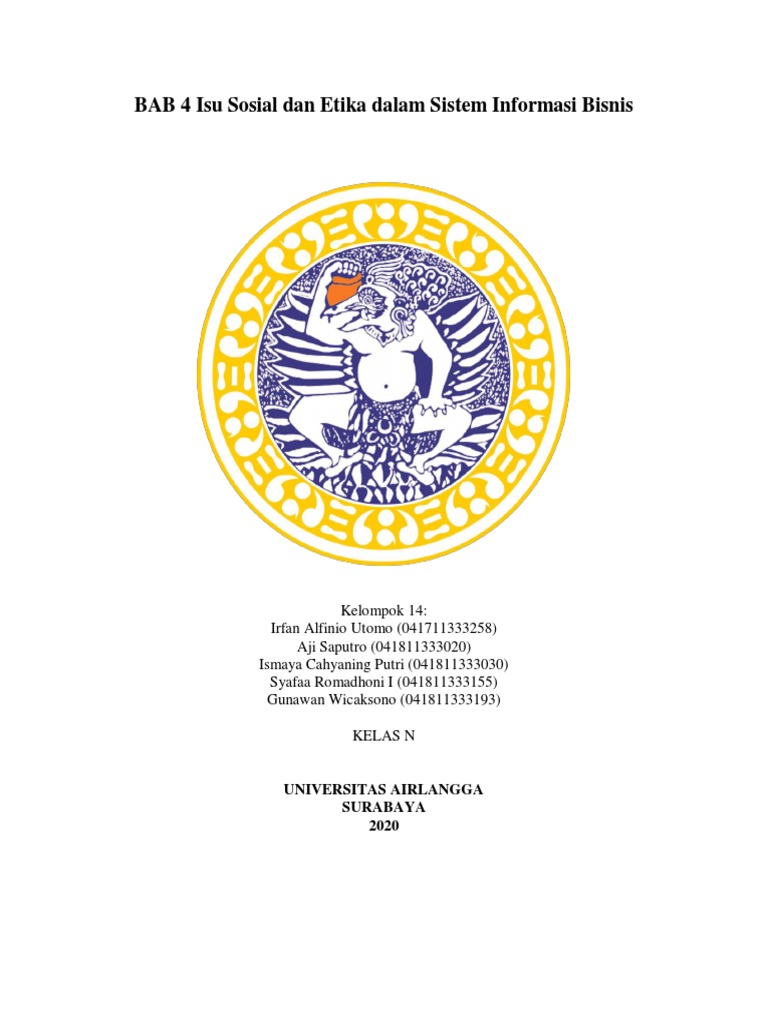 Kelompok 14 - Ringkasan SIM Chapter 4 | PDF