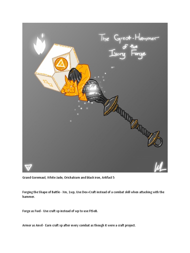 Greathammer of The Ivory Forge | PDF