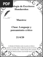 BIOGRAFIA DE Jorge Montenegro | PDF | Honduras