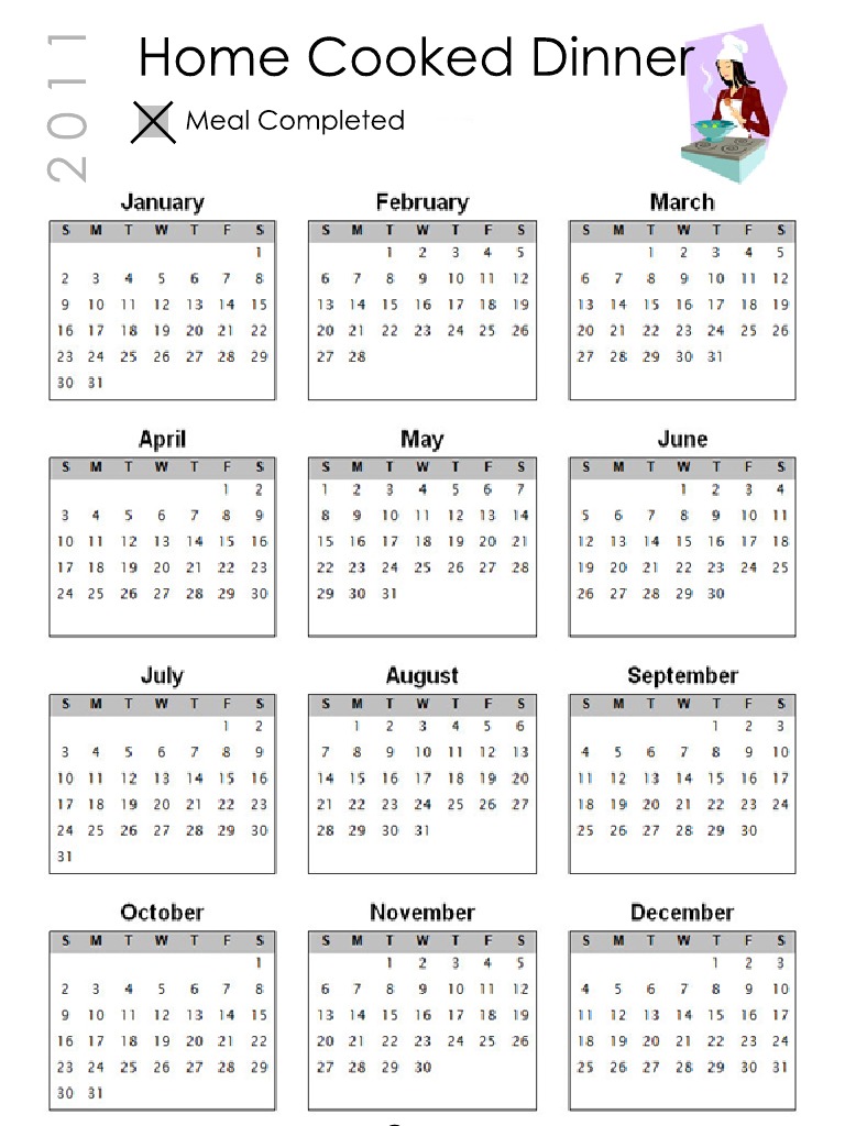 Commitment Calendar Exercise | PDF