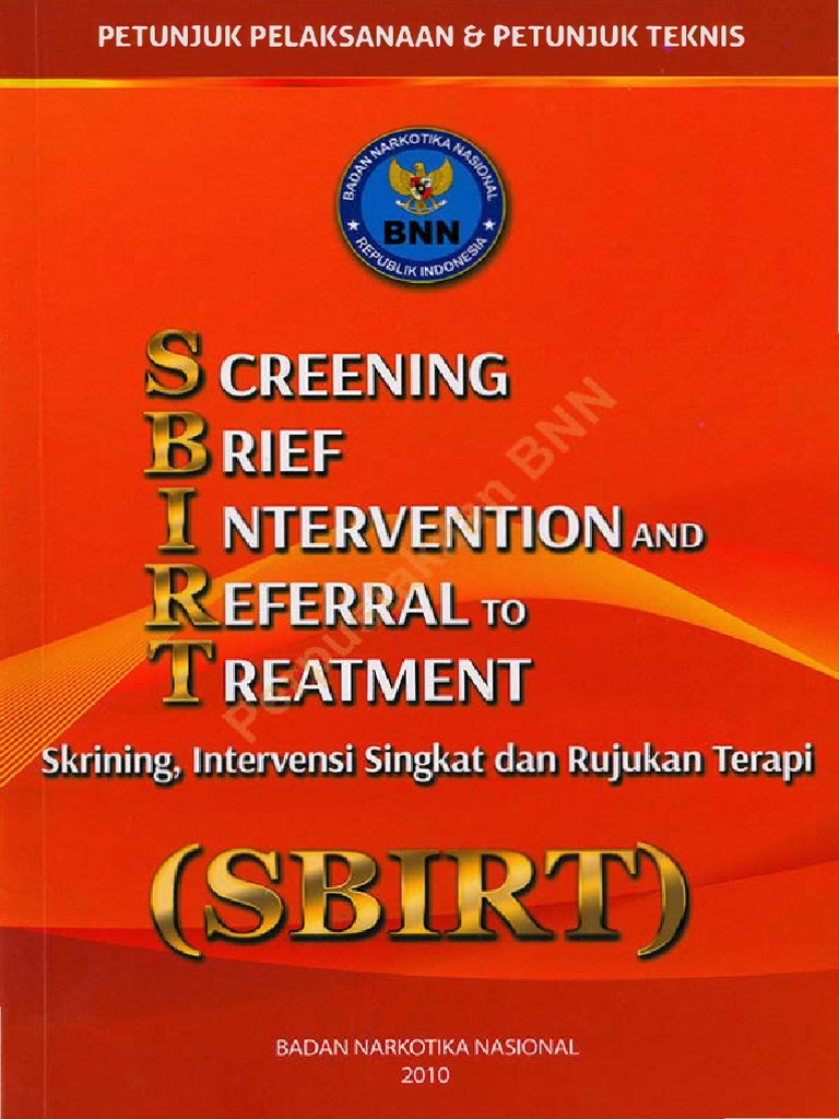 Screening Brief Intervention and Referral To Treatment SBIRT 2 | PDF