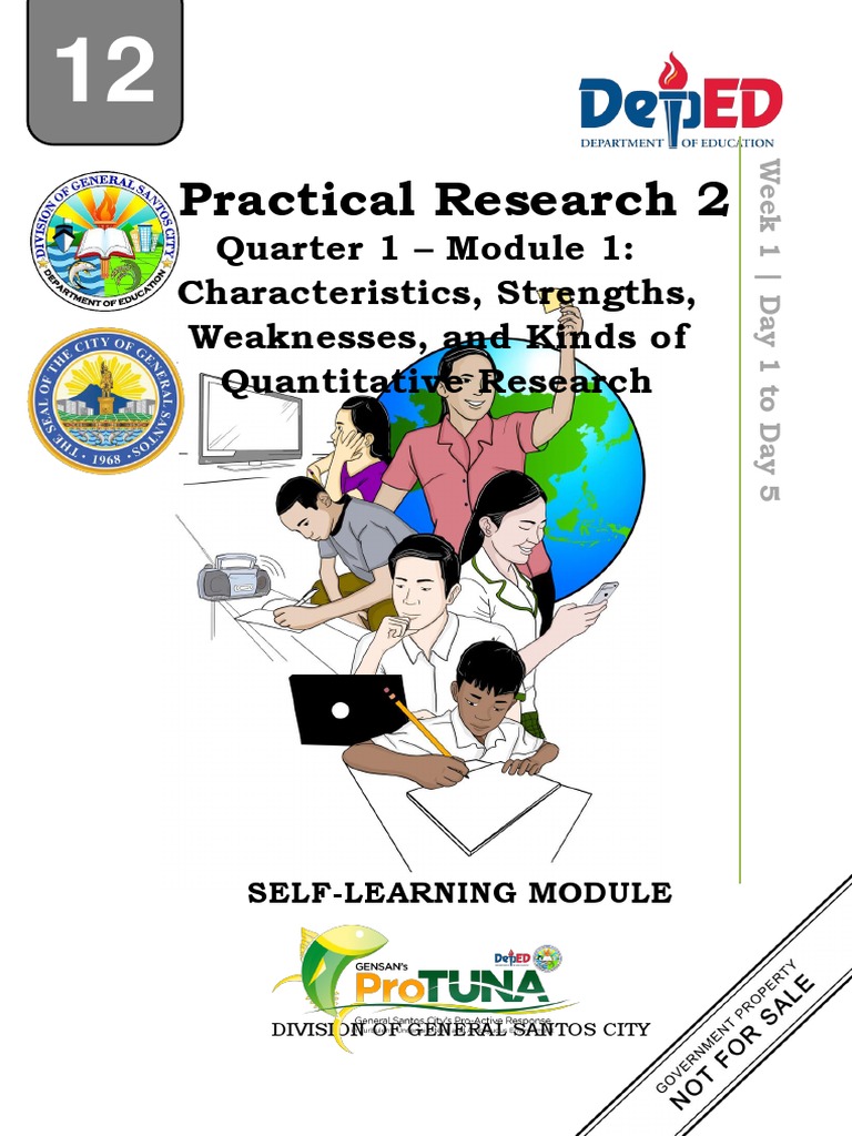 Practical Research 2 12 q1 Mod1 Week 1 Day 1 To 5 | Download Free PDF | Statistics | Experiment