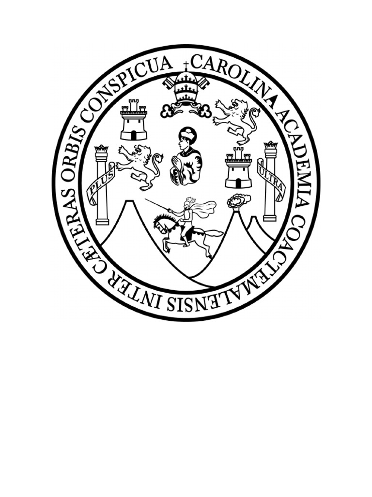 Logo de La Usac en Blanco y Negro | PDF