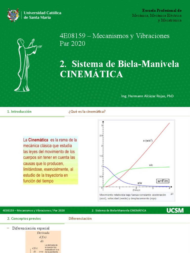 Biela-Manivela Cinematica | PDF