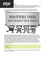 Soal OSP Matematika SMA 2024 | PDF