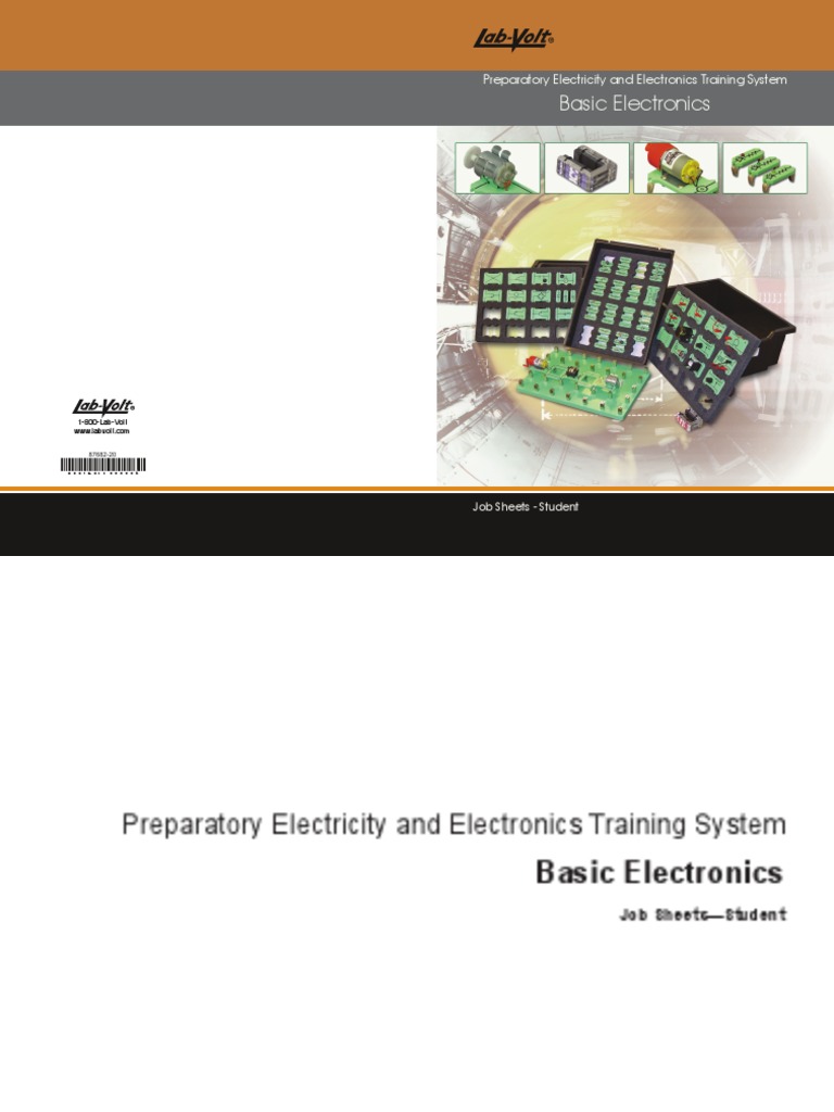 Basic Electronics: Preparatory Electricity and Electronics Training System | PDF | Rectifier | P ...