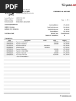 Citi Bank Statement PDF | PDF | Credit Card | Transaction Account