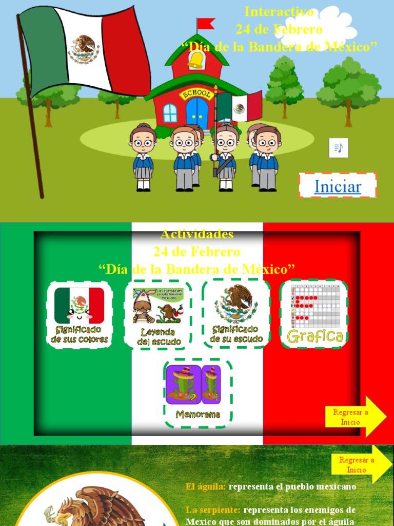 Interactivo Dia de La Bandera | PDF