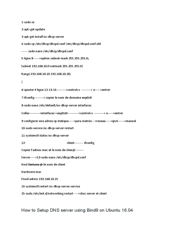 How To Setup DNS Server Using Bind9 On Ubuntu 16.04 | PDF | Home & Garden | Computers