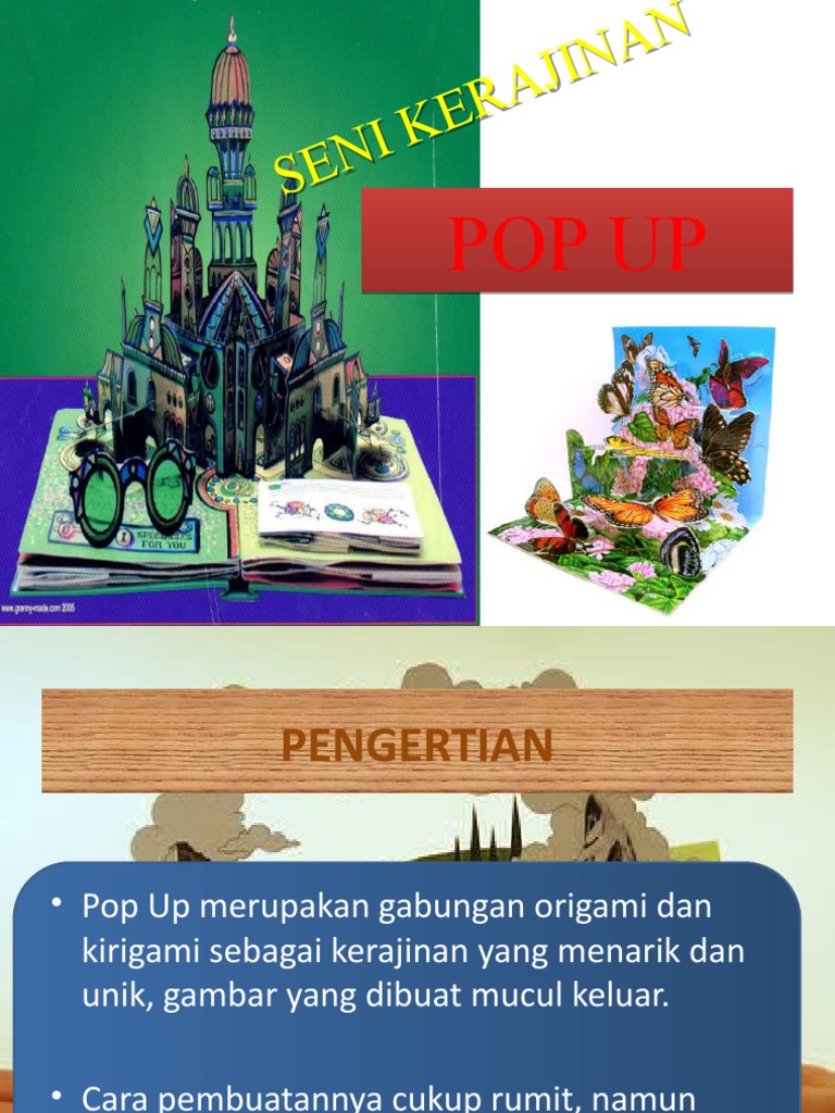 Pop Up | PDF | Griya & Taman