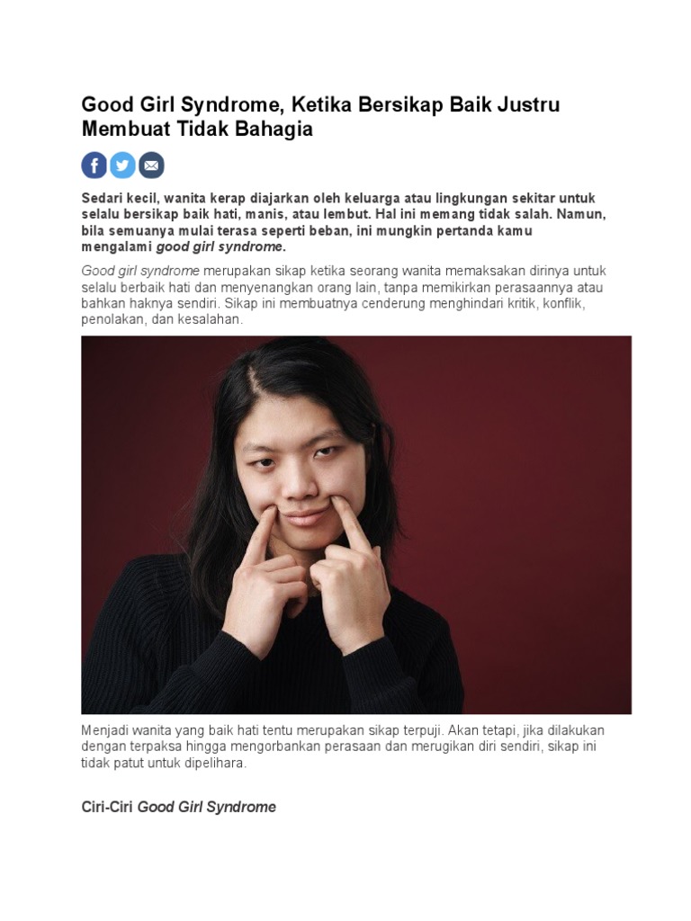 Good Girl Syndrome | PDF