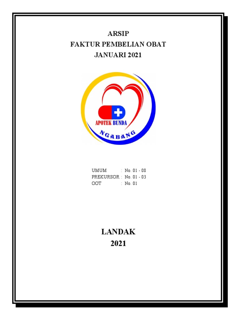 Arsip Faktur Pembelian Obat 2021 | PDF