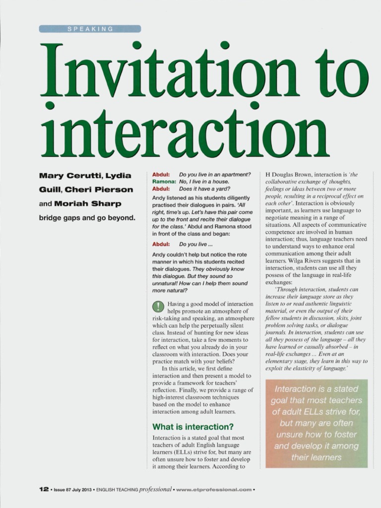 Invitation To Interaction: Mary Cerutti, Lydia Guill, Cheri Pierson ...