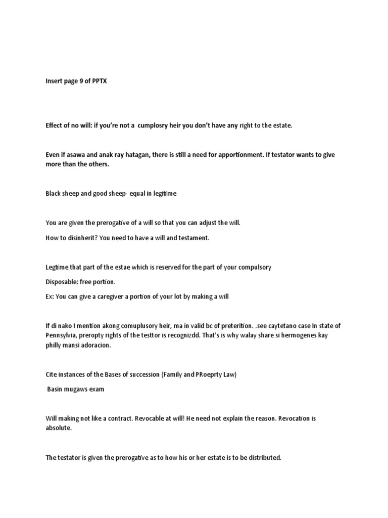 Understanding Wills and Succession Law | PDF | Will And Testament | Probate