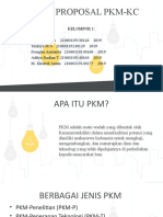 Template Proposal PKM KC 2023 | PDF