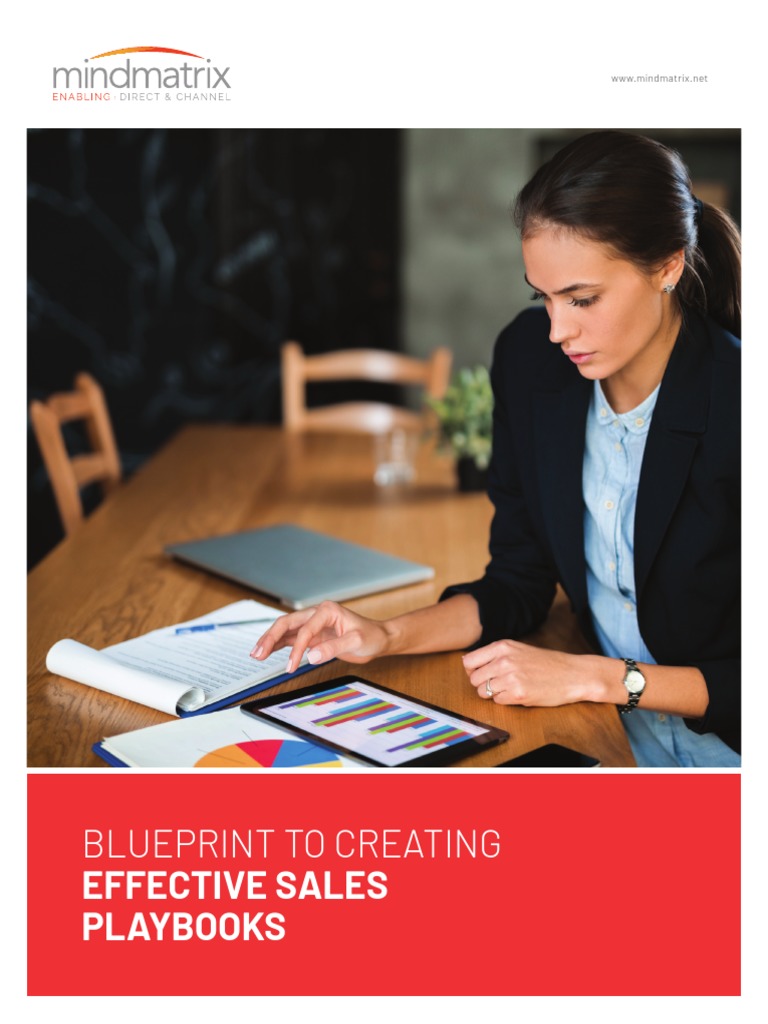 Blueprint To Creating Effective Sales Playbooks | PDF | Sales | Target ...