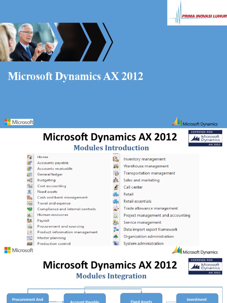 Microsoft Dynamics AX 2012 | PDF | Receipt | Accounts Payable