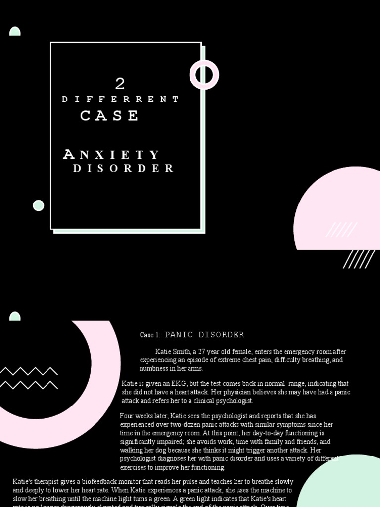 Anxiety Disorder | PDF | Panic Attack | Panic Disorder