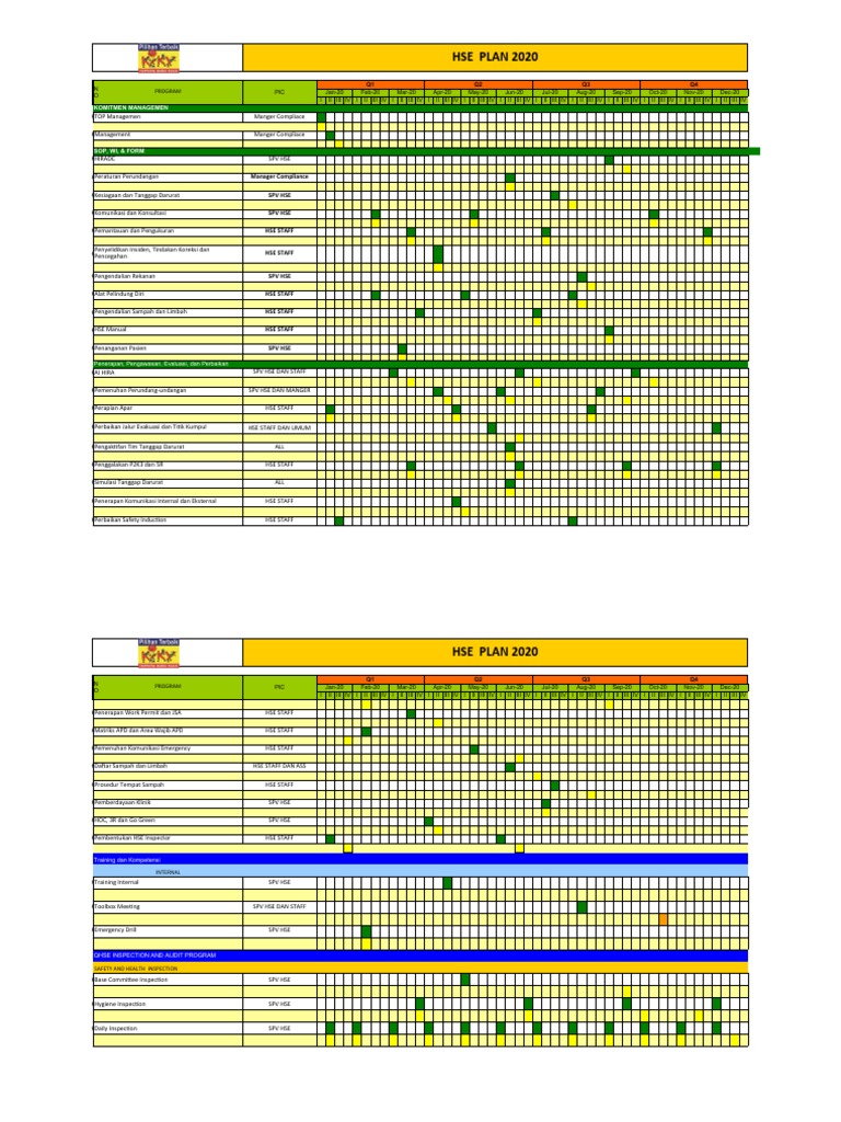 QHSE Program 2018 | PDF
