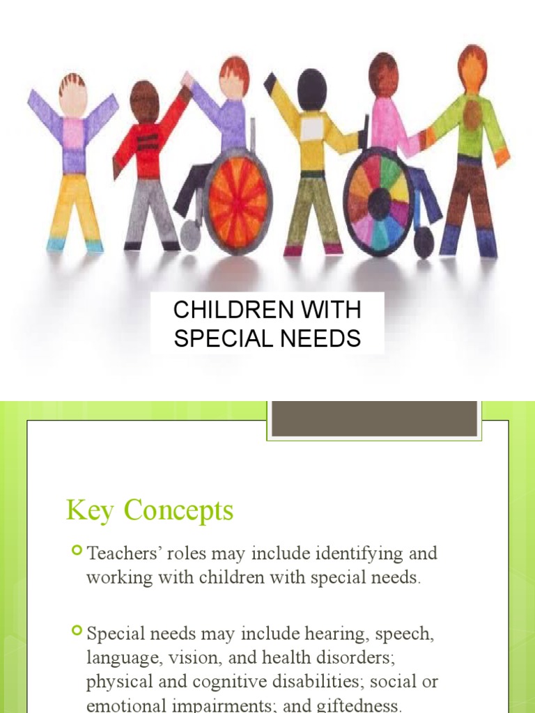 Children With Special Needs | PDF | Individualized Education Program | Neuropsychological Assessment