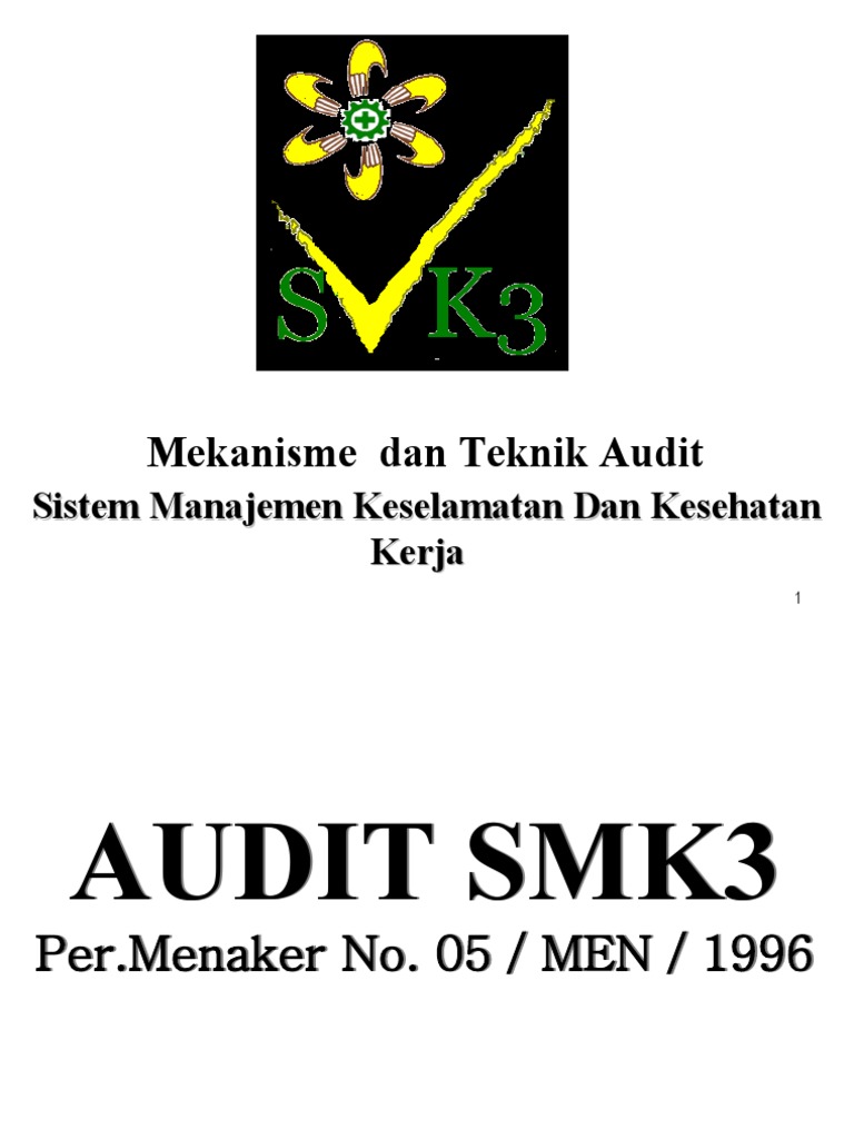 Mekanisme Audit SMK3 | PDF