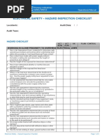 Electrical Panel Inspection Checklist Free Template | PDF