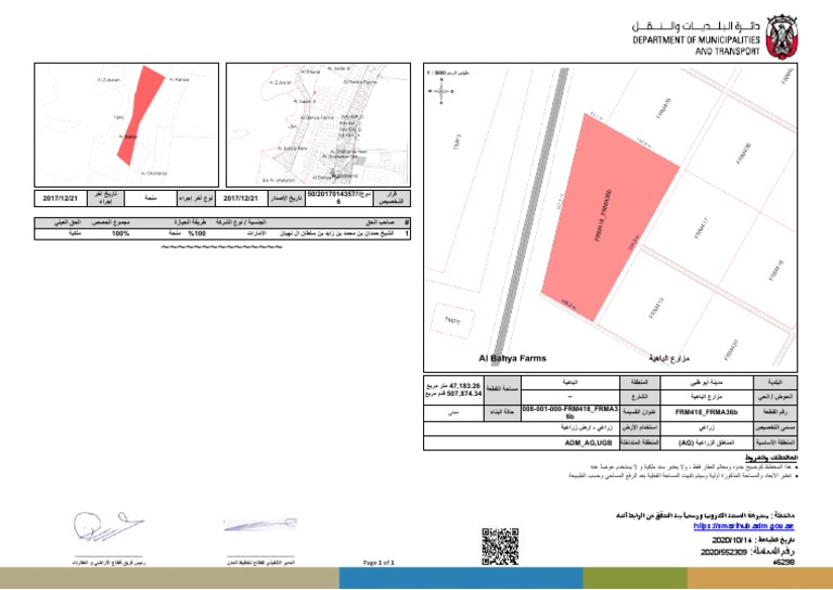 Affection Plan | PDF