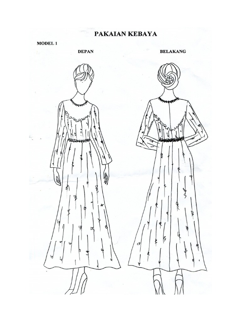 Pecah Pola Kebaya | PDF