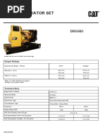 Cummins DGDB Data Sheet | PDF | Engines | Radiator