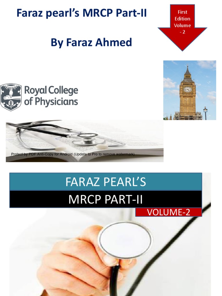 Faraz's Pearls For MRCP 2 | PDF | Pneumonia | Asthma