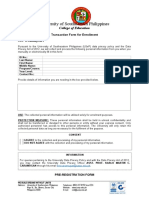 Official PRF Editable Template | PDF
