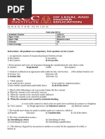 MCQ 100 | PDF | Corporate Social Responsibility | Corporate Governance