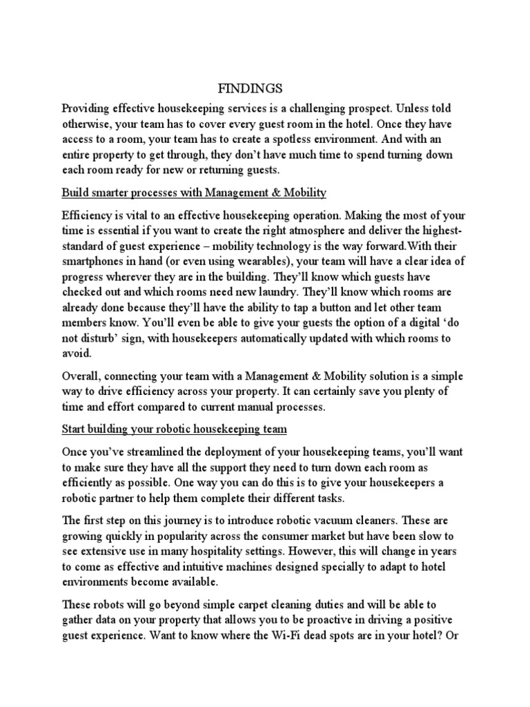 Document Findings. | PDF