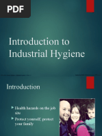 Industrial Hygiene PPT | PDF | Occupational Hygiene | Hazards