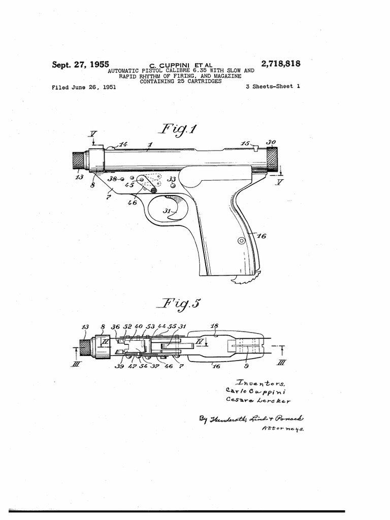 Patent Lercker Machine Pistol - Compress | PDF