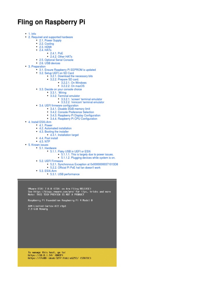 Fling On Raspberry Pi | PDF | Raspberry Pi | Booting