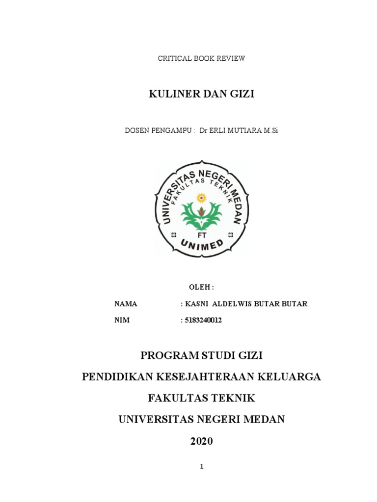 Contoh CBR Kasni Gizi18 | PDF | Karier & Perkembangan