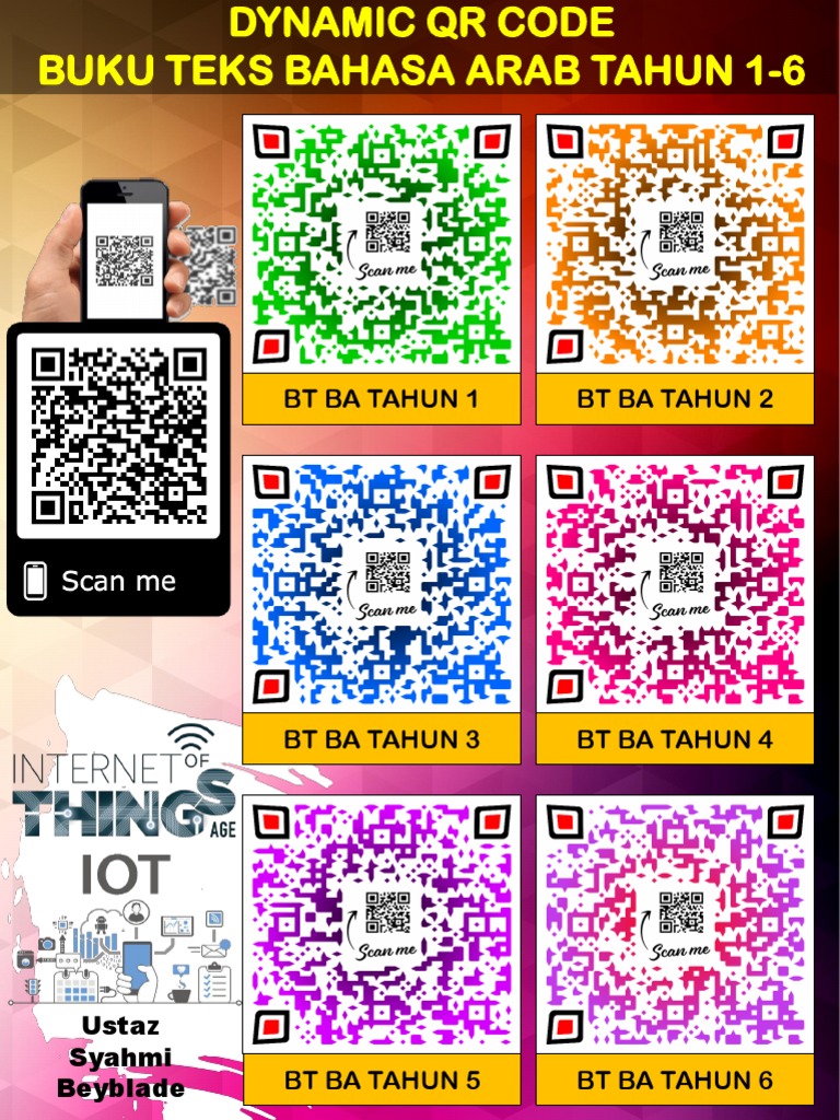 QR Code Buku Teks Bahasa Arab Tahun 1-6 | PDF