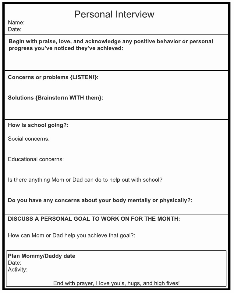 Personal Interview | PDF