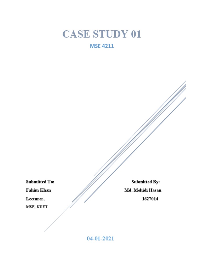 Case Study 01 | PDF | Applied Ethics | Social Institutions