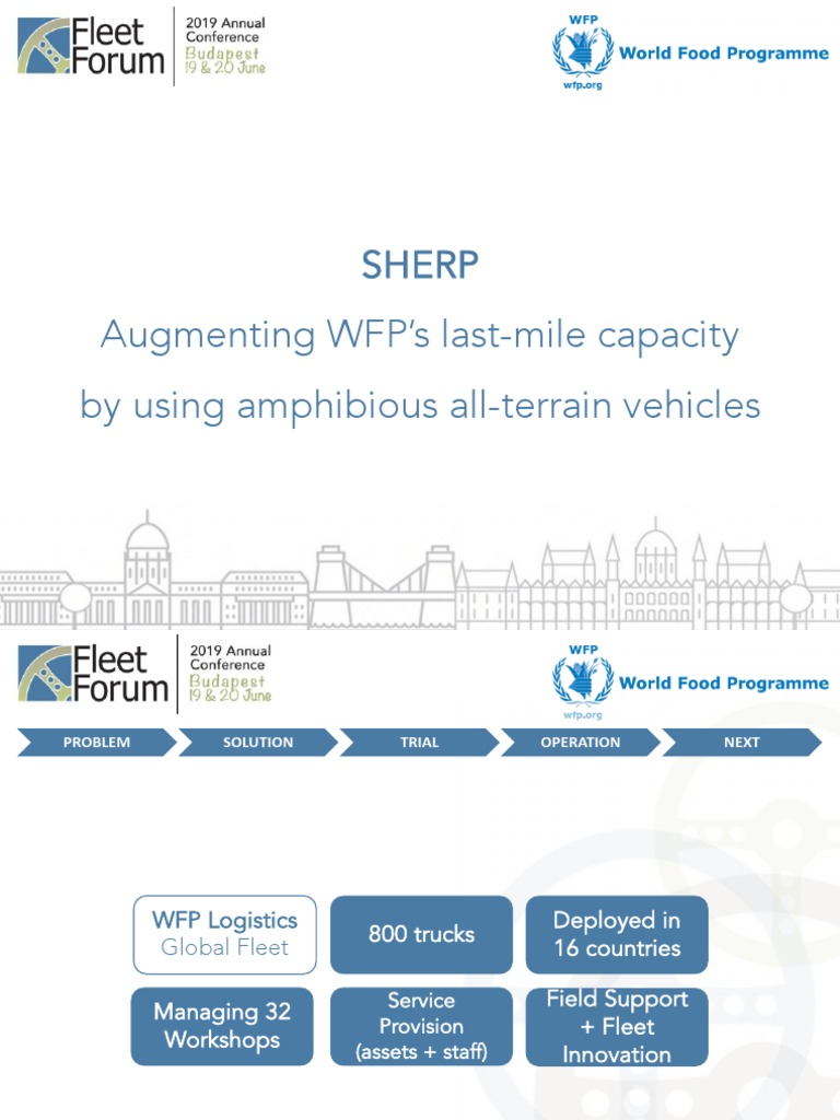 Enhancing WFP's Last-Mile Logistics with SHERP | PDF | Logistics ...
