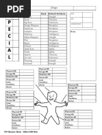 Fallout TTRPG Character Sheet | PDF