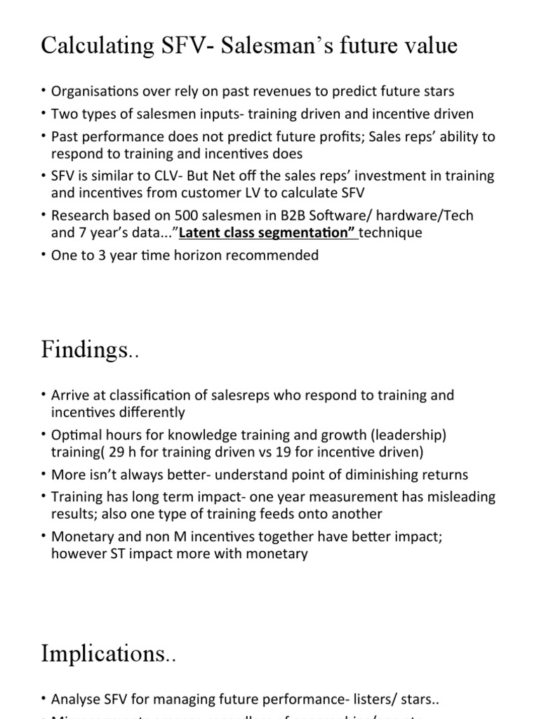 Sales Training | PDF | Sales | Business