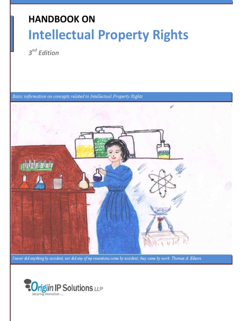 Handbook On Ipr V3.0 | PDF | Intellectual Property | Trips Agreement