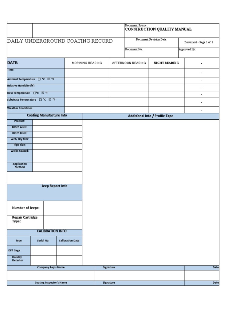 Coating Report Template | PDF | Applied And Interdisciplinary Physics ...