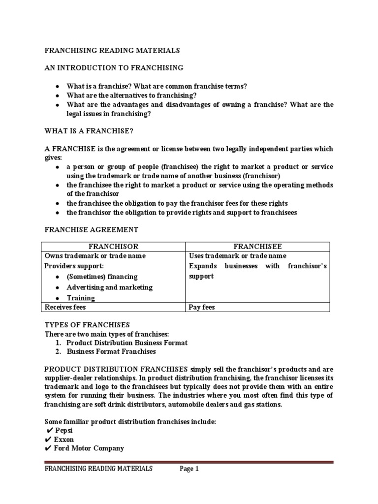 Understanding Drugstore Franchising | PDF | Franchising | Patent