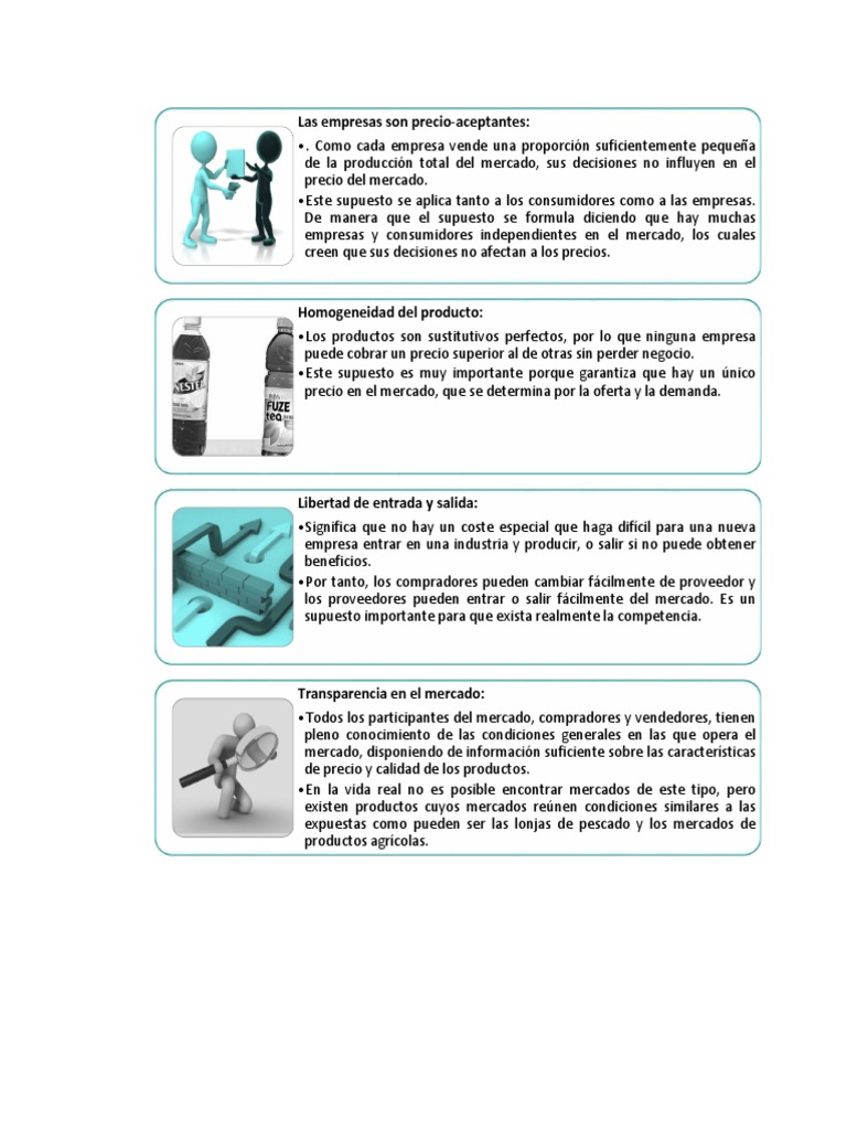 Ejemplos Mercado Perfecto | PDF | Competencia perfecta | Mercado (economía)